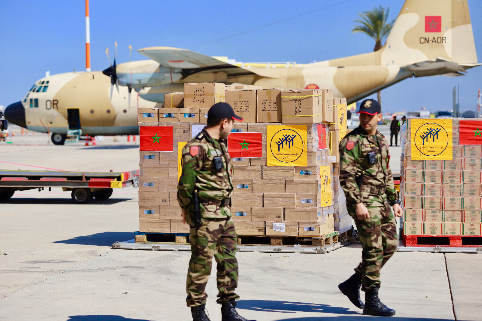 Le Roi du Maroc envoie de l’aide humanitaire aux Palestiniens - 24 HEURES AU BENIN