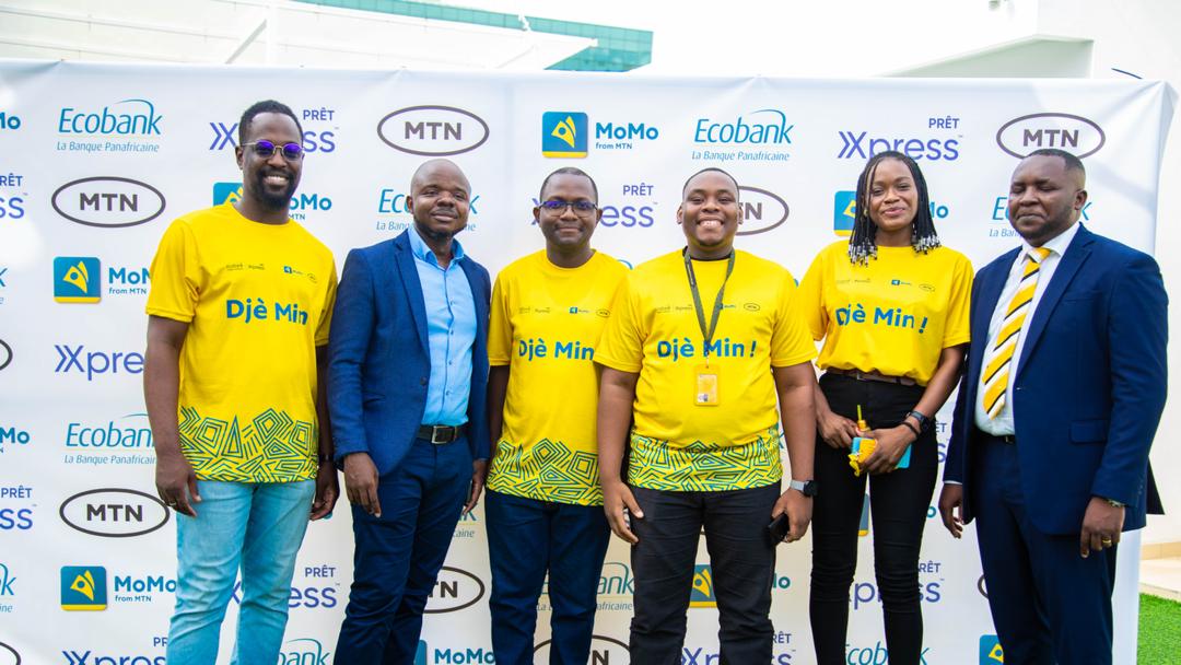 MTN Mobile Money et Ecobank Bénin lancent ‘’Prêt Xpress’’ - 24 HEURES AU BENIN