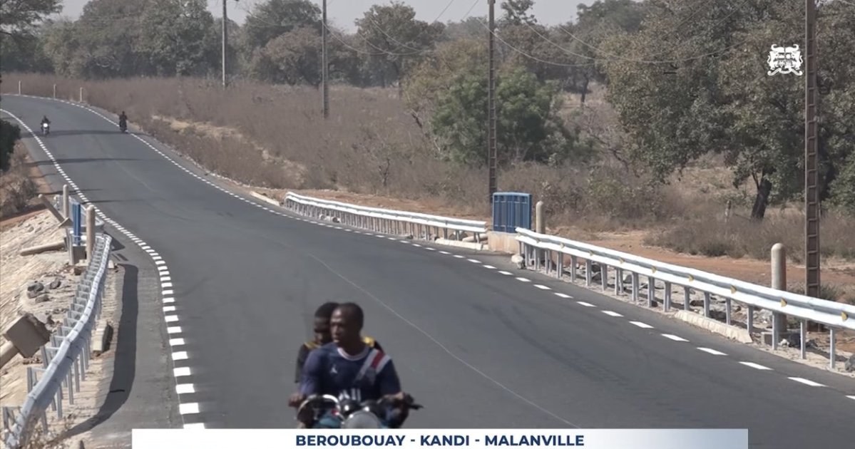 La route Beroubouay Kandi Malanville presque achevée - 24 HEURES AU BENIN