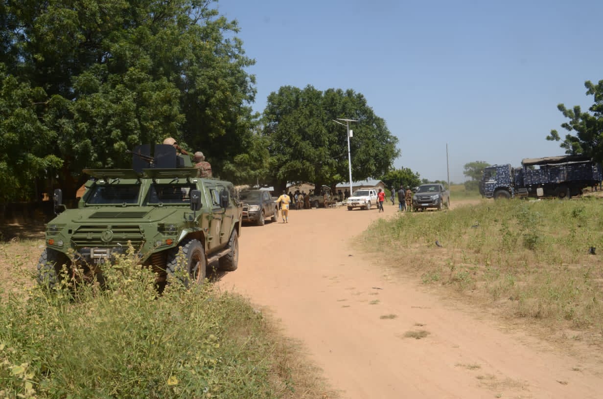 La Garde nationale renforce la sécurité à Karimama - 24 HEURES AU BENIN