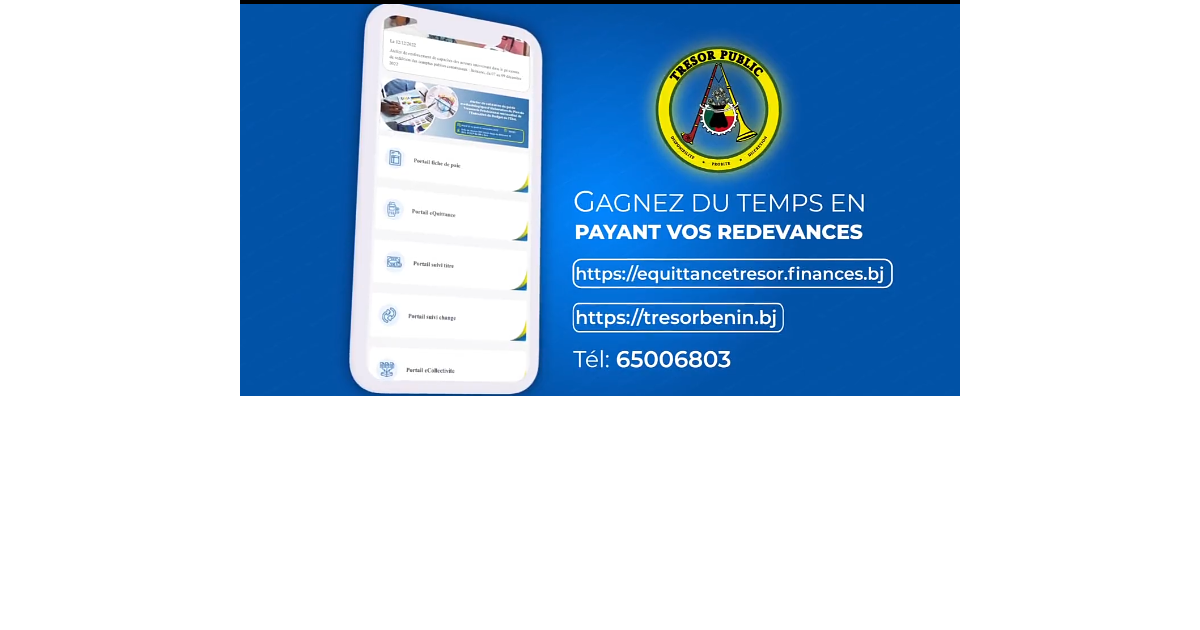 Les redevances désormais payables en ligne - 24 HEURES AU BENIN