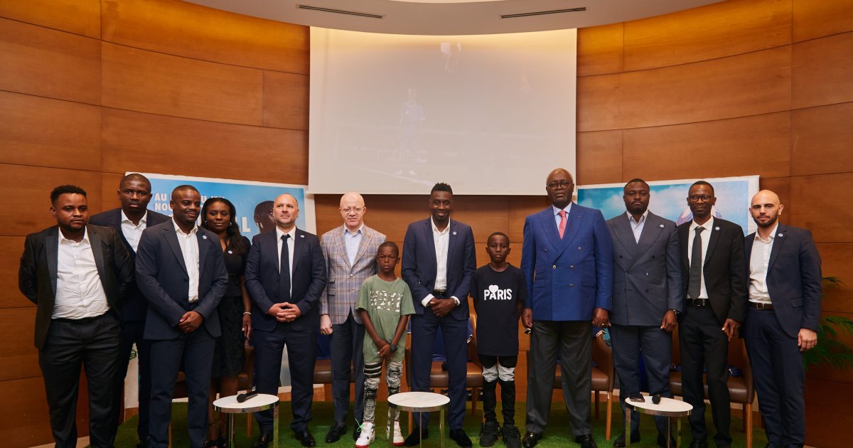 BLAISE MATUIDI INAUGURE L’ACADÉMIE ALIMA AU CONGO BRAZZAVILLE POUR ...